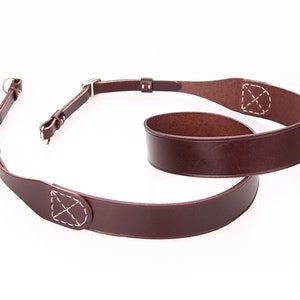 Handmade Leather Camera Strap Custom Strap for Photographers DSLR ...