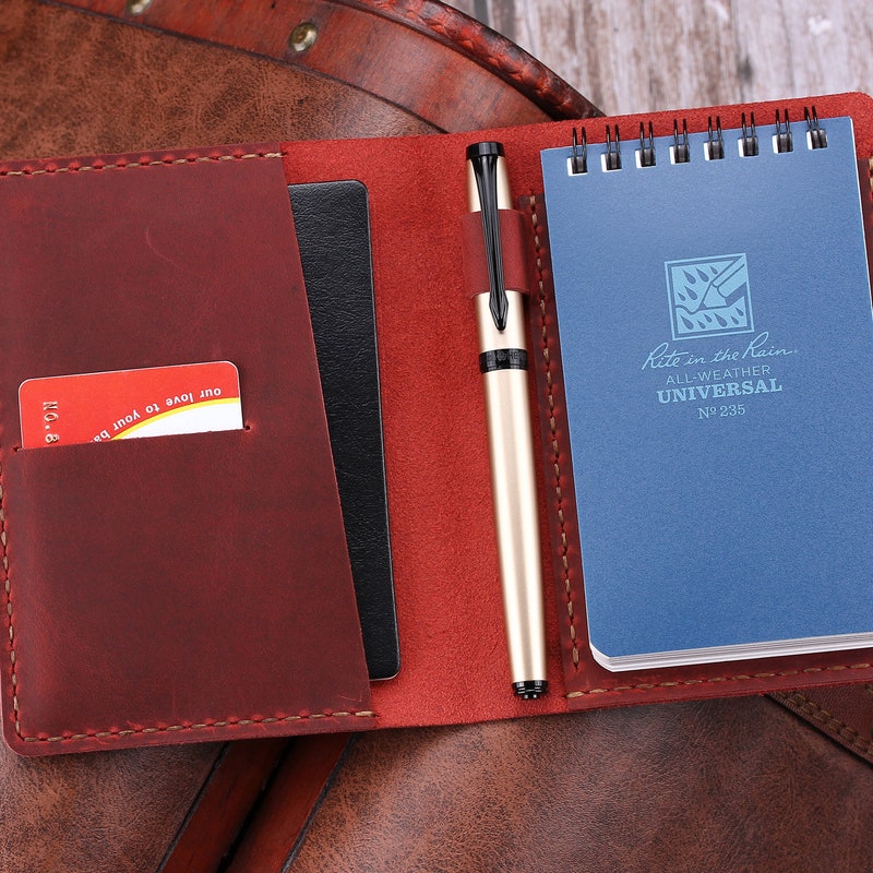 Notepad Wallet - Etsy