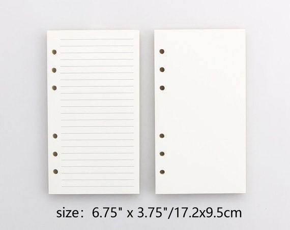 Small 6 Ring Notebook