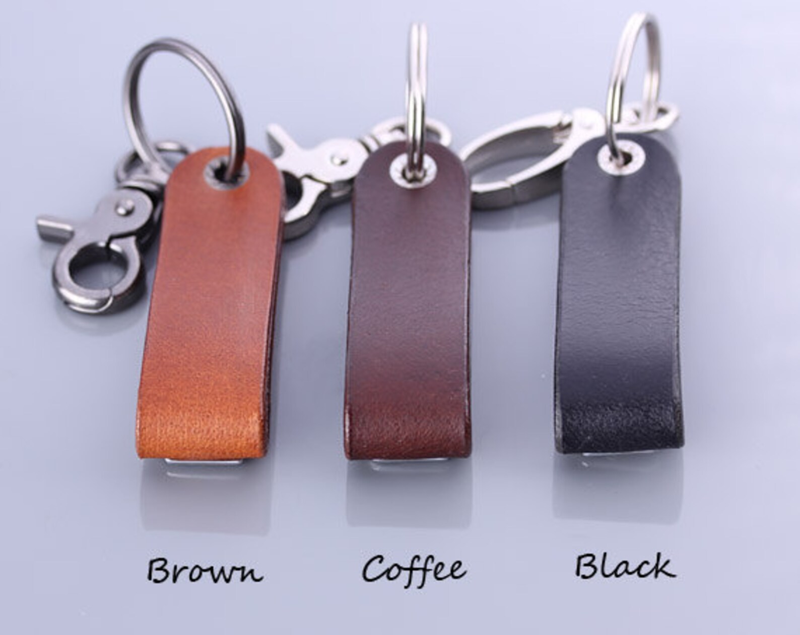 Personalized GPS Coordinate Keychain - Leather Latitude Longitude ...