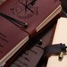 Custom Travel Journal, Travel Notebook, Personalized Leather Travel ...
