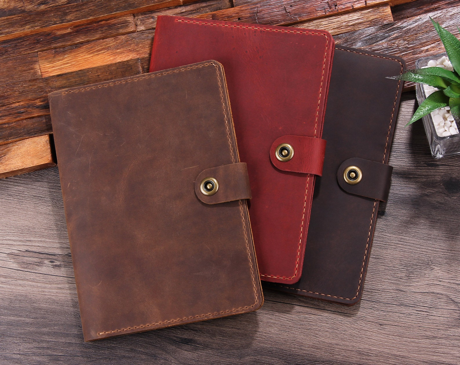 Personalized Leather Portfolio Folder for Rocketbook Reusable - Etsy UK
