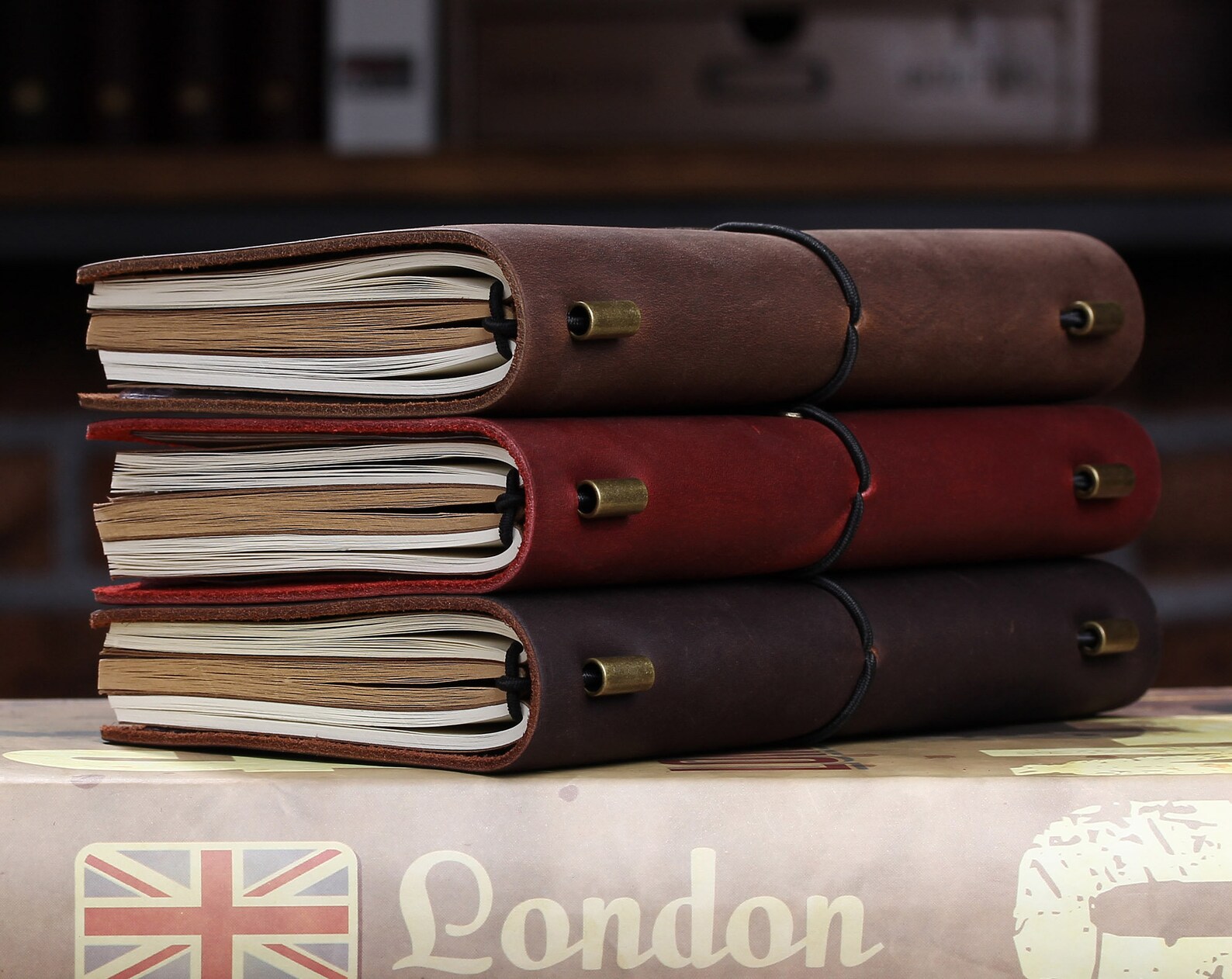 Personalized Leather Journal Notebook Handmade Leather | Etsy