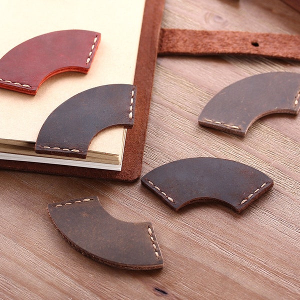 Leather Bookmark - Etsy