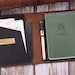 Handmade 4x6 Top Bound Notebook Cover, Personalizedleather Cover for ...