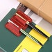 Handmade Leather Pen Clip for Books & Notebooks, Personalized Notebook ...