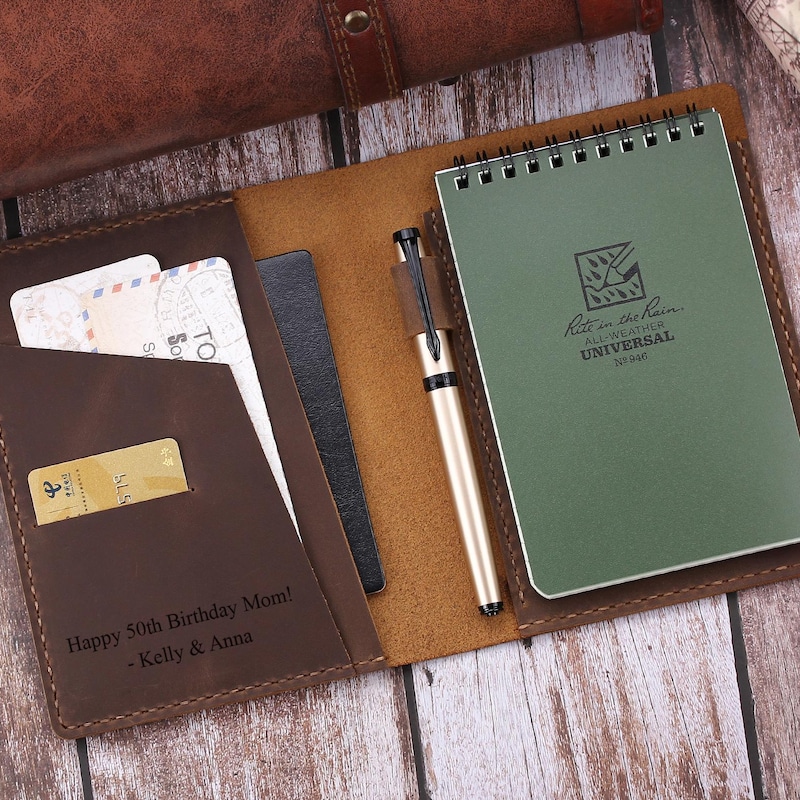 Notepad Wallet - Etsy
