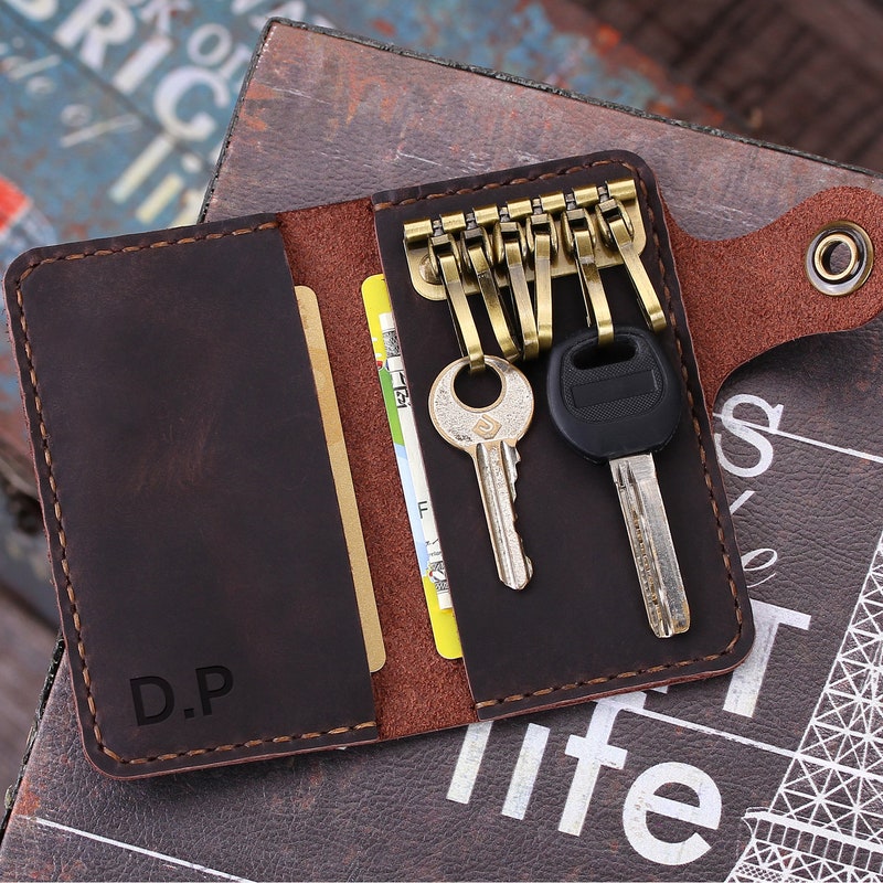 Leather Key Holder - Etsy