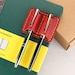 Handmade Leather Pen Clip for Books & Notebooks, Personalized Notebook ...