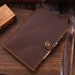 Leather Steno Pad 6x9 Holder, Folio Cover Compatible With Rocketbook ...