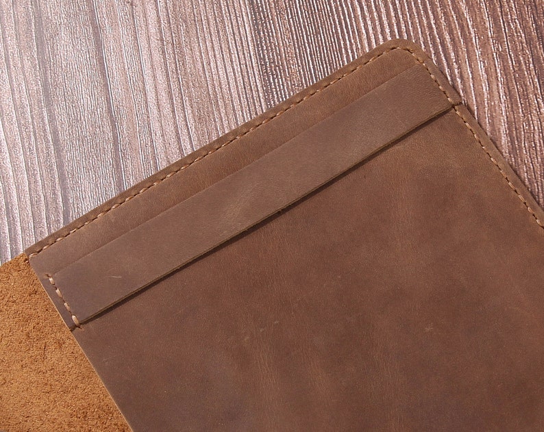 Leather Portfolio Personalized Padfolio Case A5 Leather | Etsy