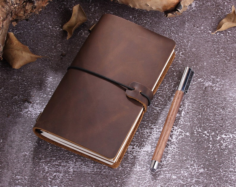 Weekly Planner Notebook, Leather Planner Monthly Agenda, Leather ...