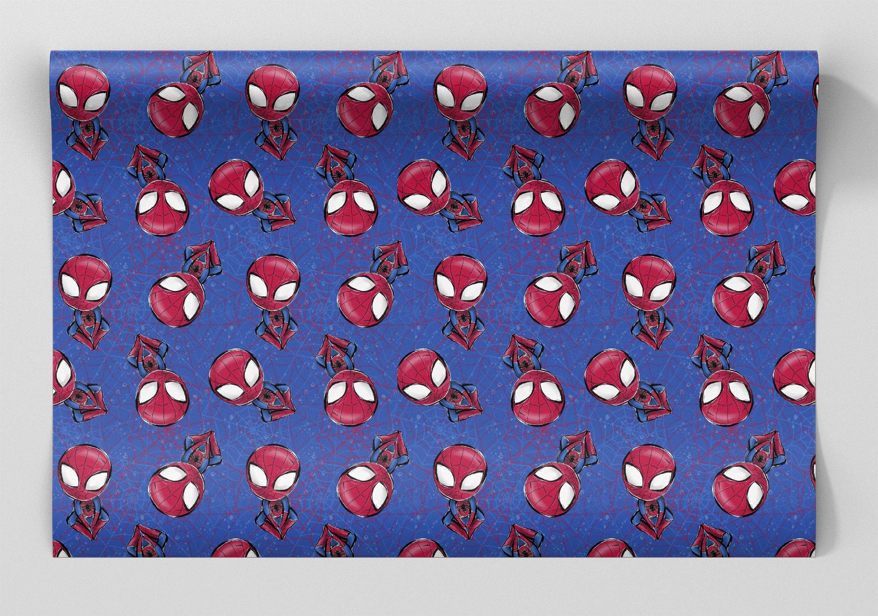 Spiderman Spider Man Wrapping Paper Sheets Set of 3 | Etsy