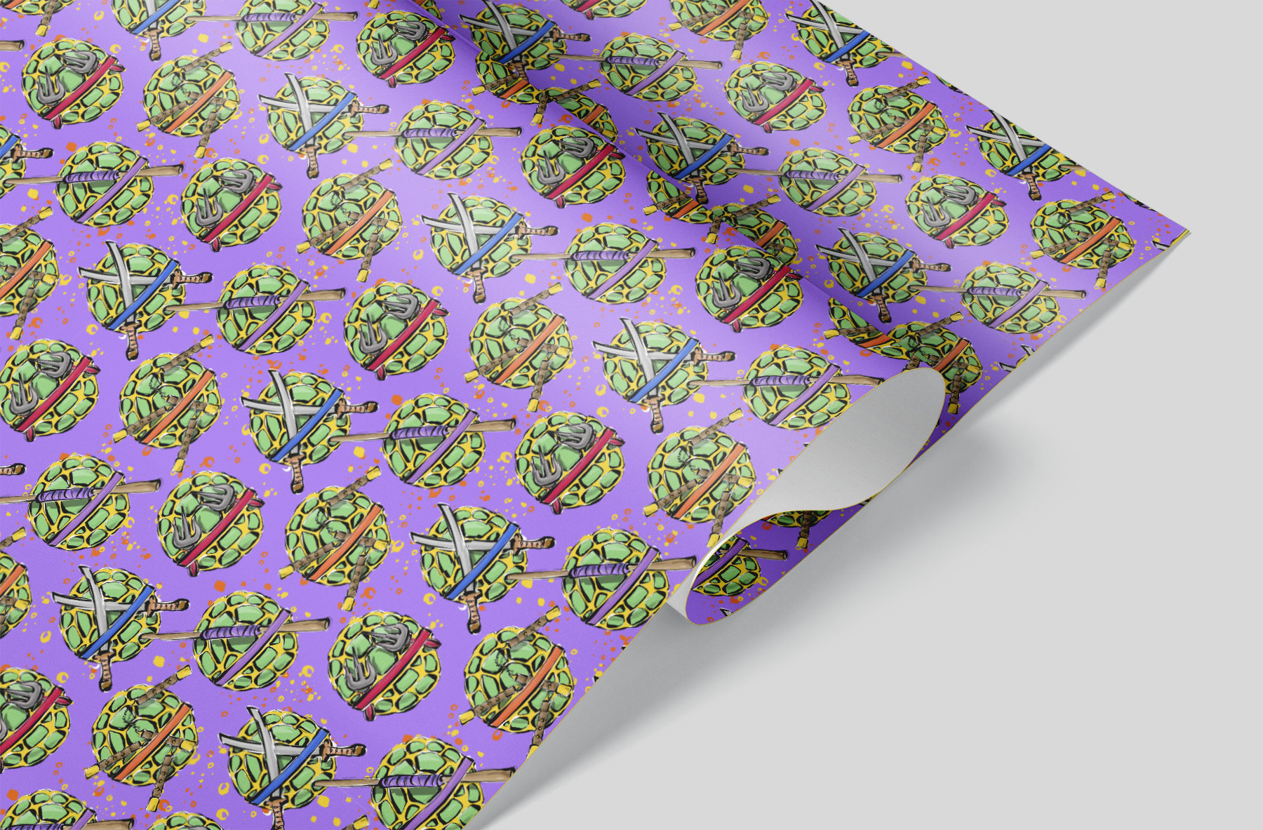 Teenage Mutant Ninja Turtles Wrapping Paper
