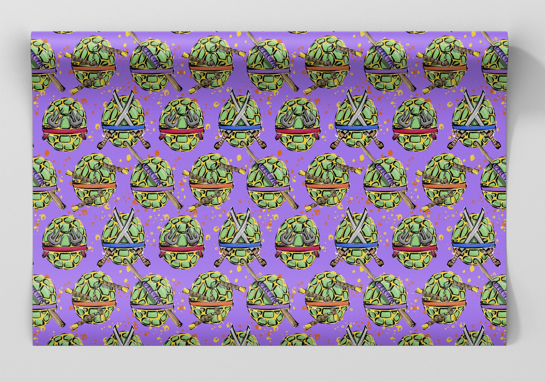 Teenage Mutant Ninja Turtles Wrapping Paper