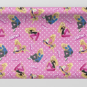 Barbie Wrapping Paper Sheets Set of 3 Barbie Party Decor - Etsy