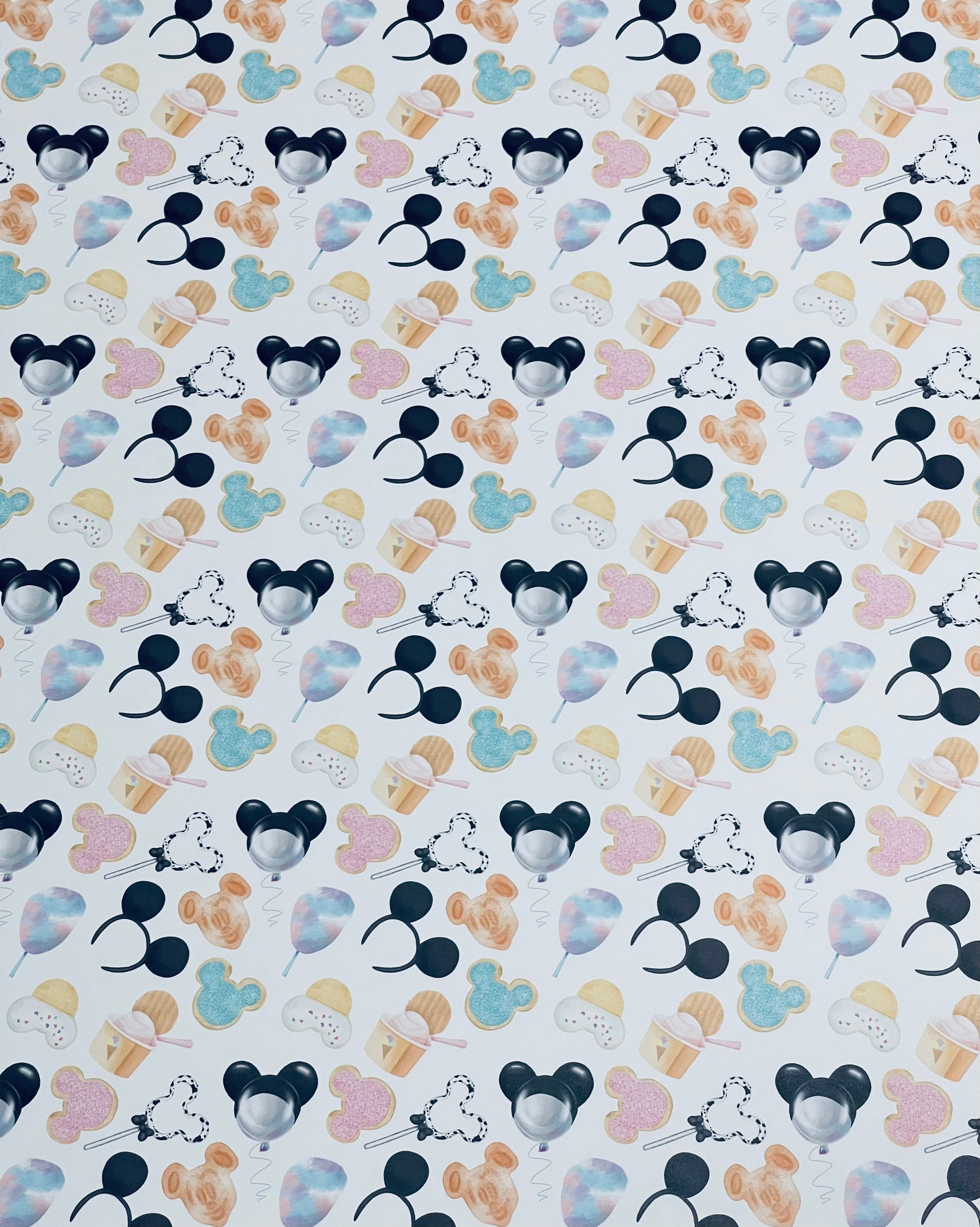 Disney Treats Wrapping Paper Sheets