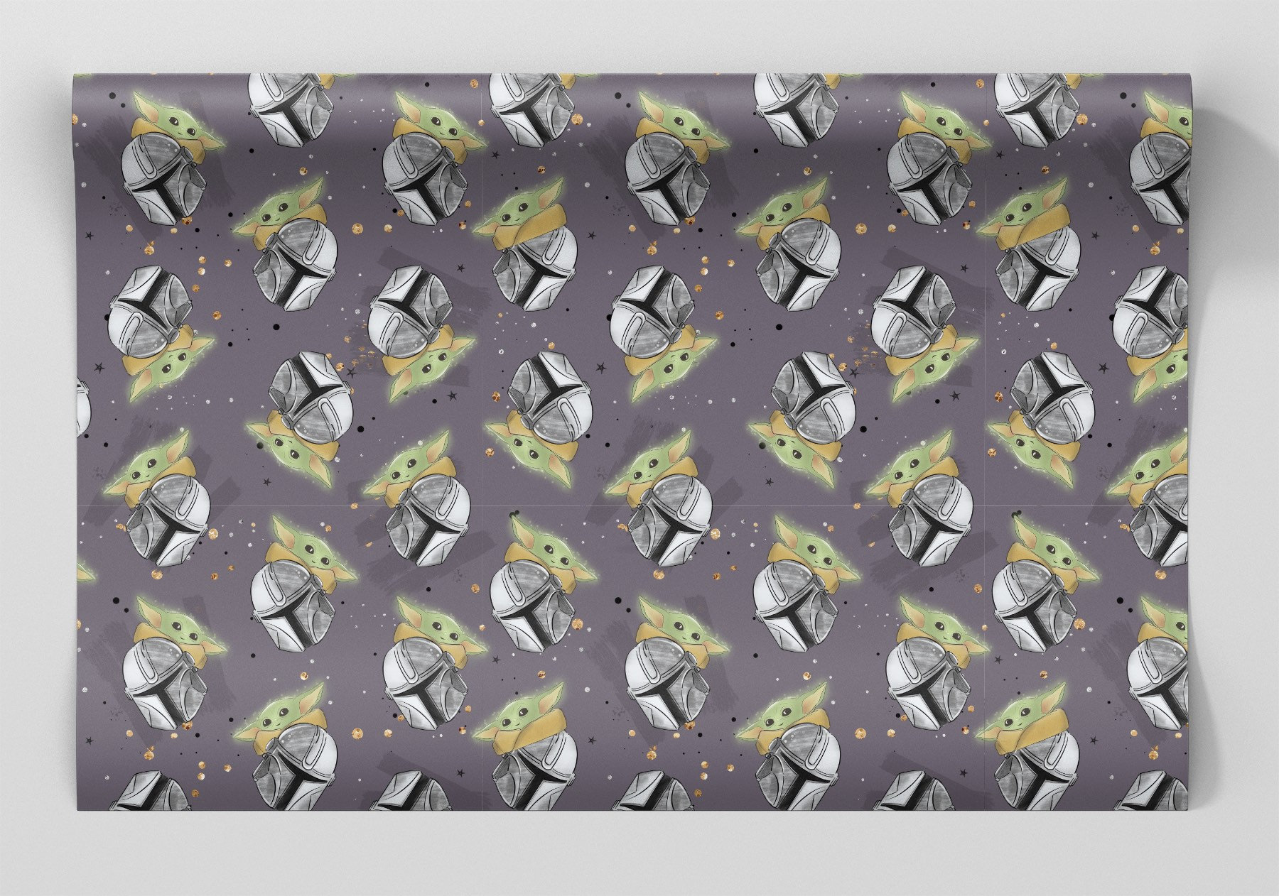 Star Wars Mandalorian Wrapping Paper sold by A Livery | SKU 24556598 ...