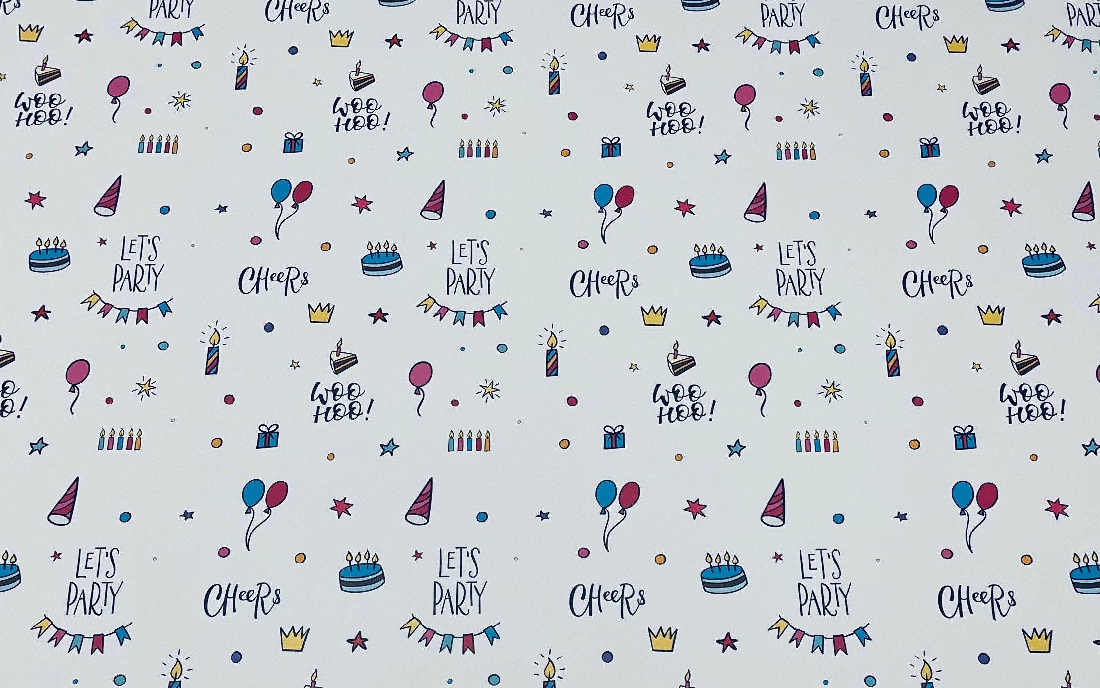 Happy Birthday Wrapping Paper