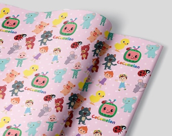 Cocomelon Gift Wrap | Etsy