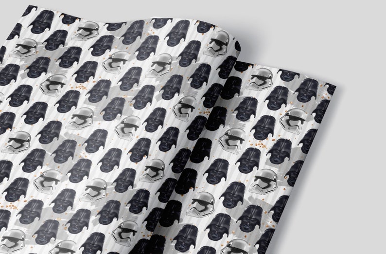 Star Wars Wrapping Paper Sheets Set of 3 Stormtrooper - Etsy Star Wars Wrapping Paper Sheets Set of 3 Stormtrooper - Etsy
