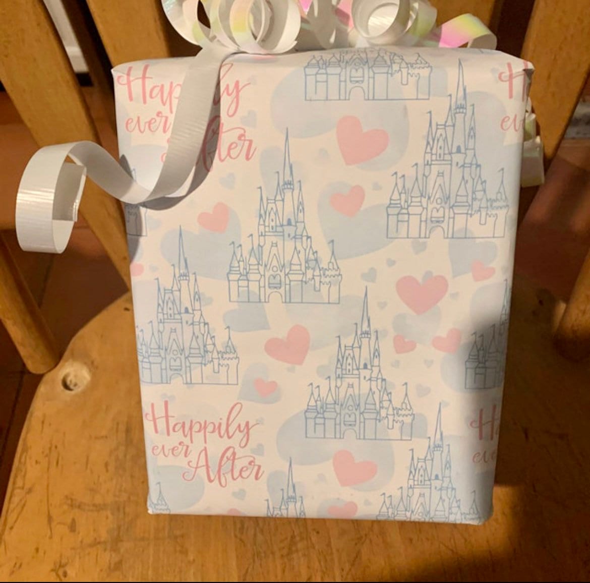 Disney Castle Wrapping Paper Sheets