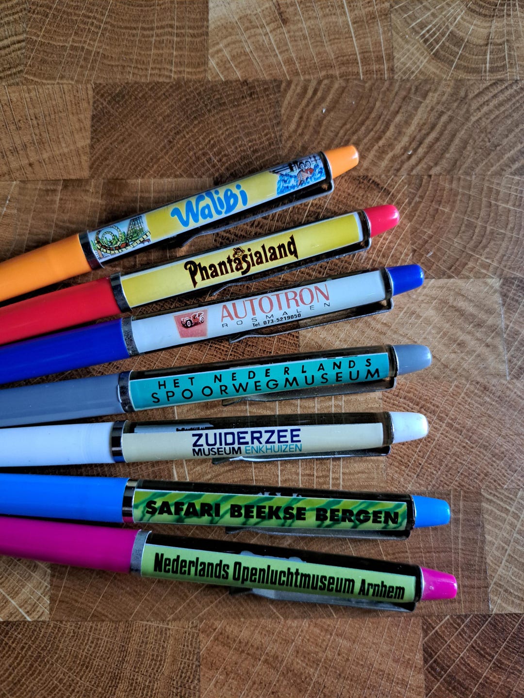 Vintage Floaty Pen Lot Dutch Theme Parks - Etsy