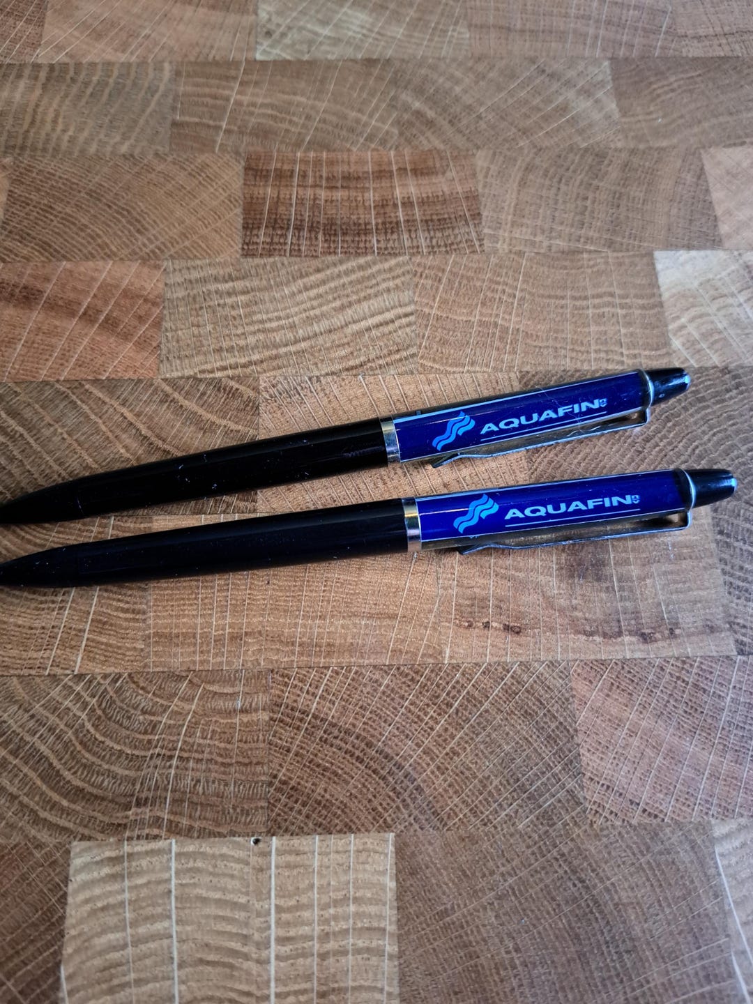 Two Vintage Aquafin Floaty Pens - Etsy