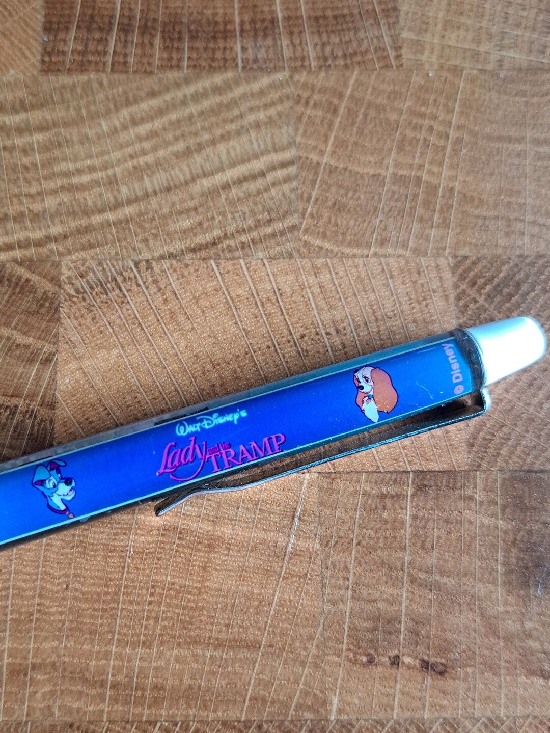 Vintage Disney Lady and the Tramp Floaty Pen - Etsy