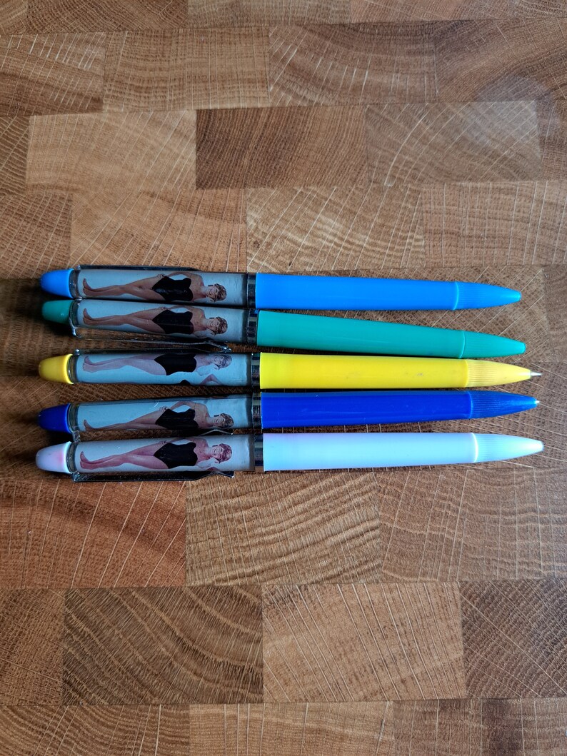 Vintage Nude Stripper Floaty Pen - Etsy