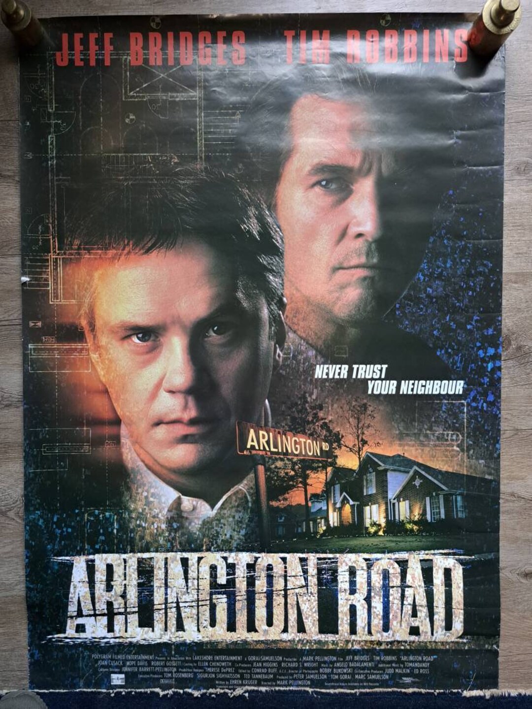 Arlington Road Movie Poster - Etsy