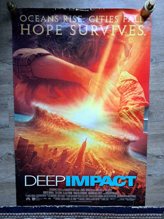 Deep Impact Movie Poster Deep Impact Movie Poster Etsy Nederland