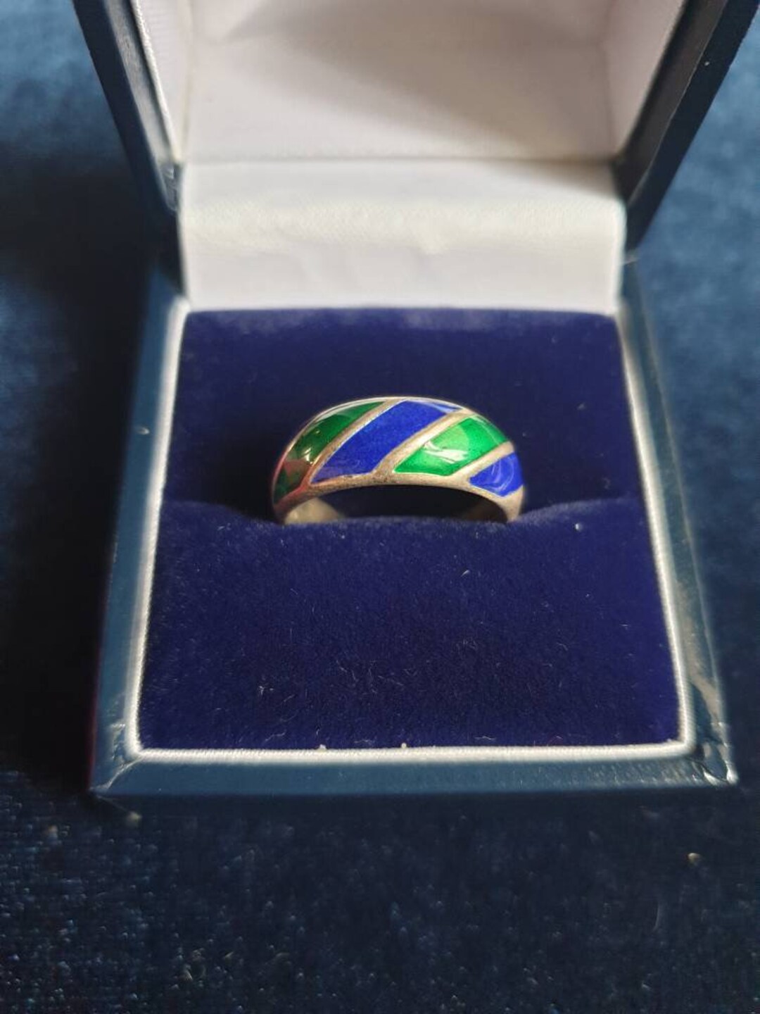 Vintage David Andersen Norway Ring Silver Enamel - Etsy