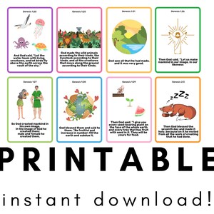 Bible Verse Memorization | Genesis | Printable | Scripture Memorization ...