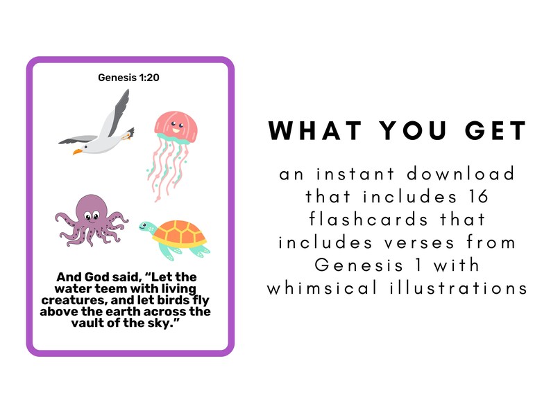 Bible Verse Memorization | Genesis | Printable | Scripture Memorization ...