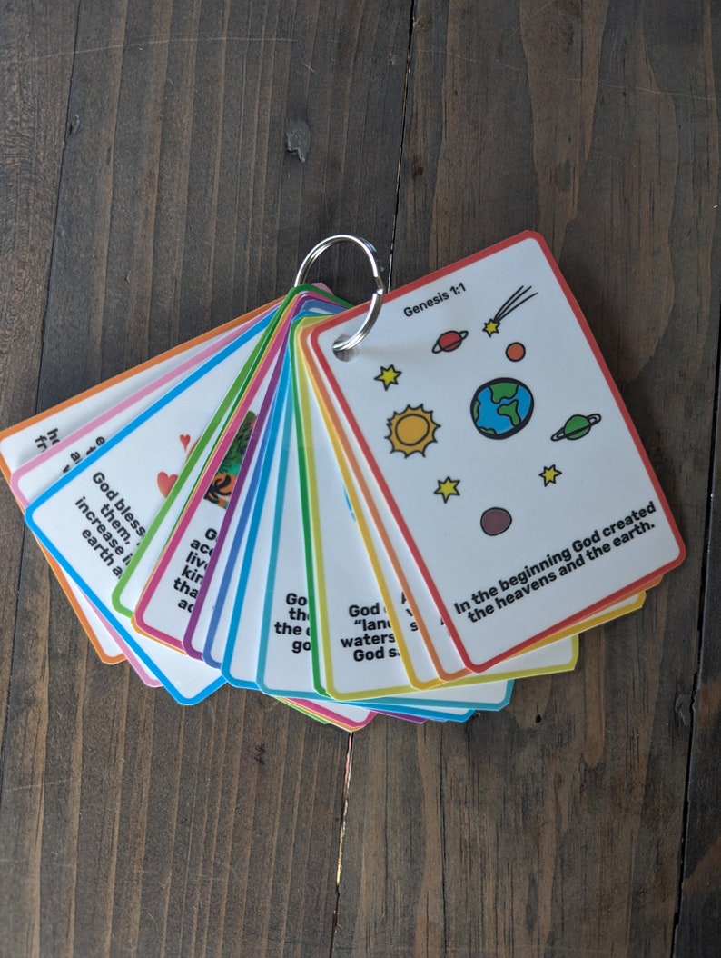 Bible Verse Memorization | Genesis | Printable | Scripture Memorization ...