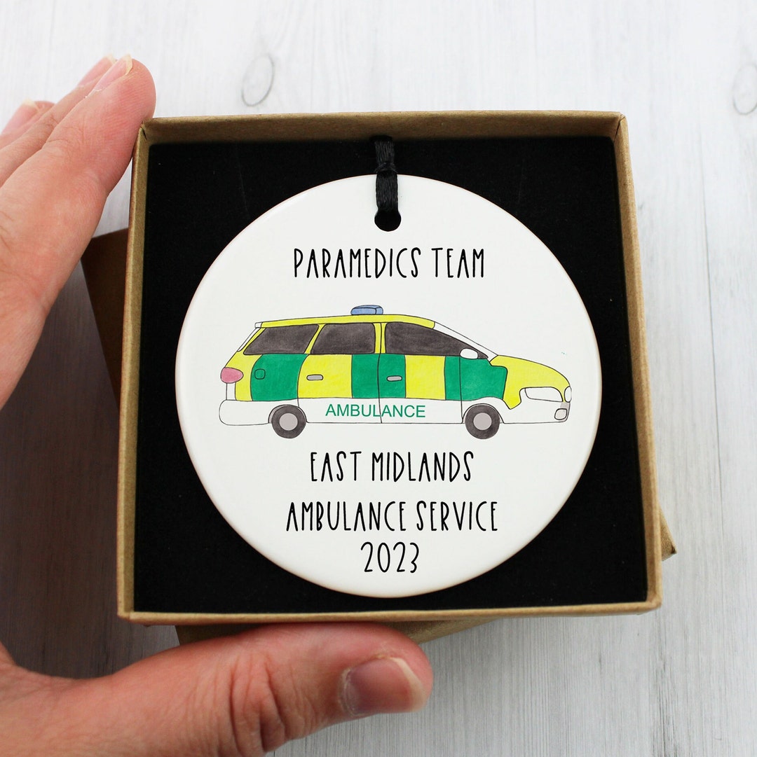 Personalized NHS Paramedic Car Ornament: Medical Appreciation Gift - Etsy