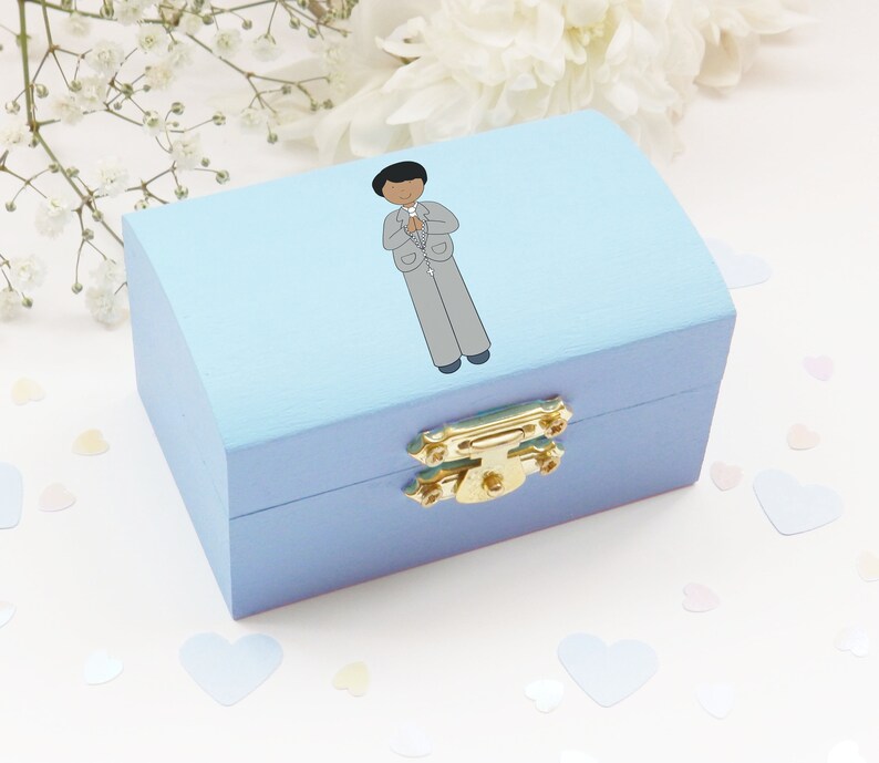 Boy First Communion Boxholy Communion Boxboy 1st Communion - Etsy UK