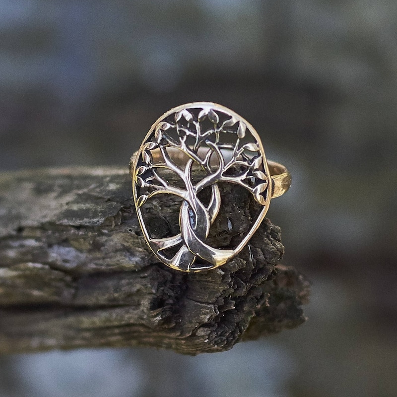Tree of Life Ring - Etsy