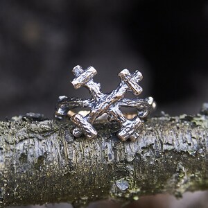 Latvian Ancient Sign - Mara Cross Ring, Latvian Jewelry - Etsy