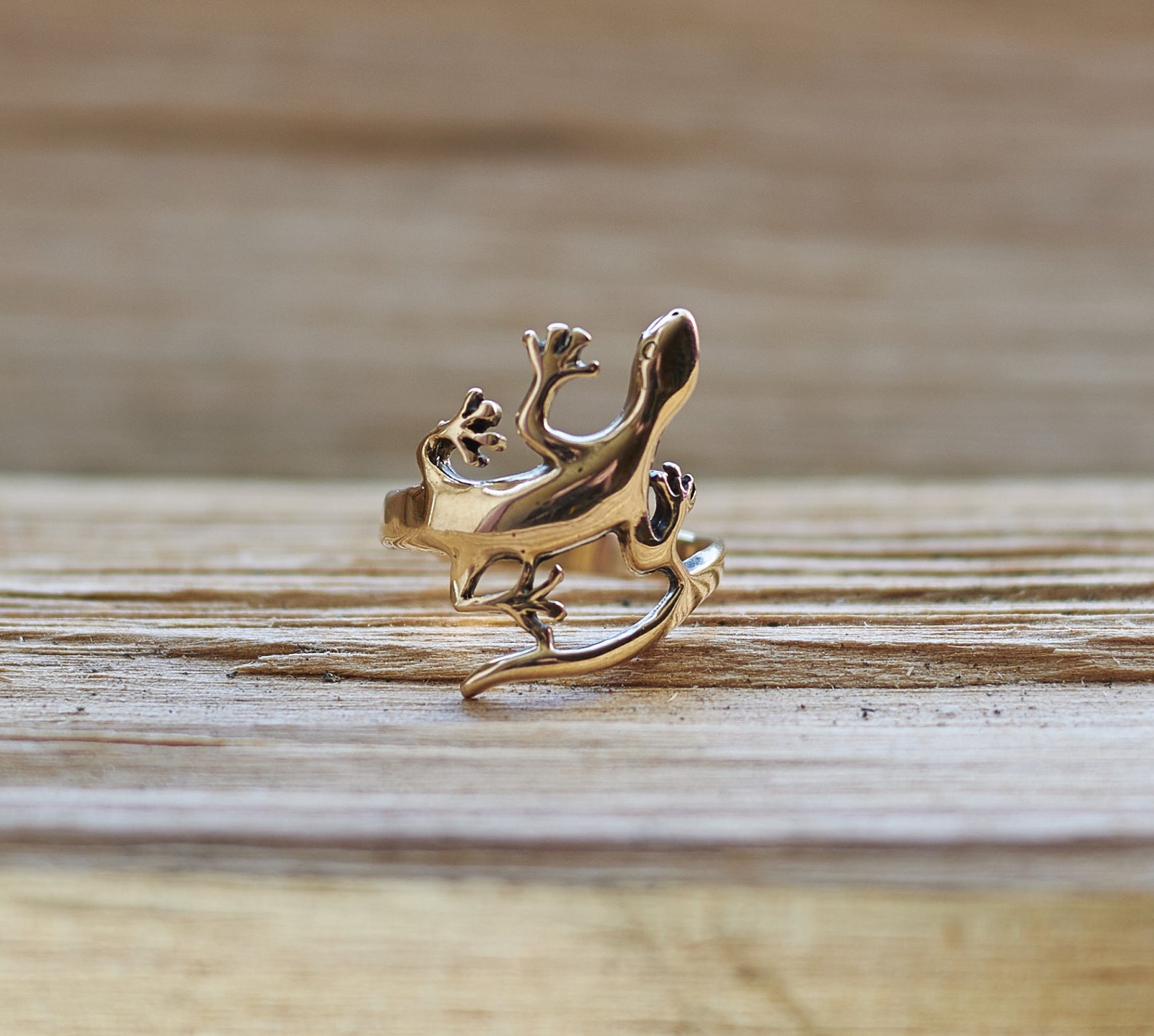 Lizard Ring Gecko Ring Salamander Ring Reptile Ring | Etsy