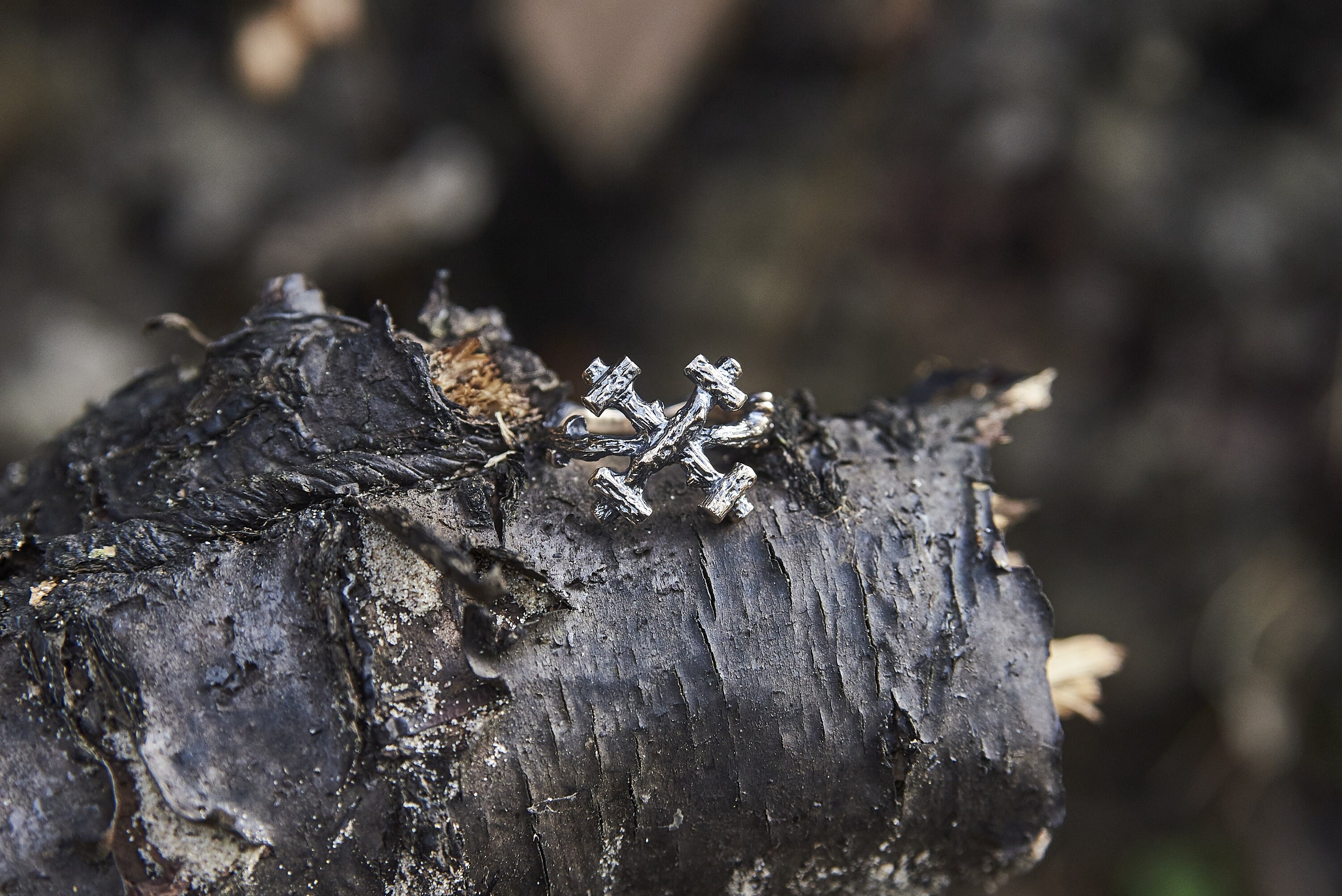 Latvian Ancient Sign Mara Cross Ring Latvian Jewelry | Etsy