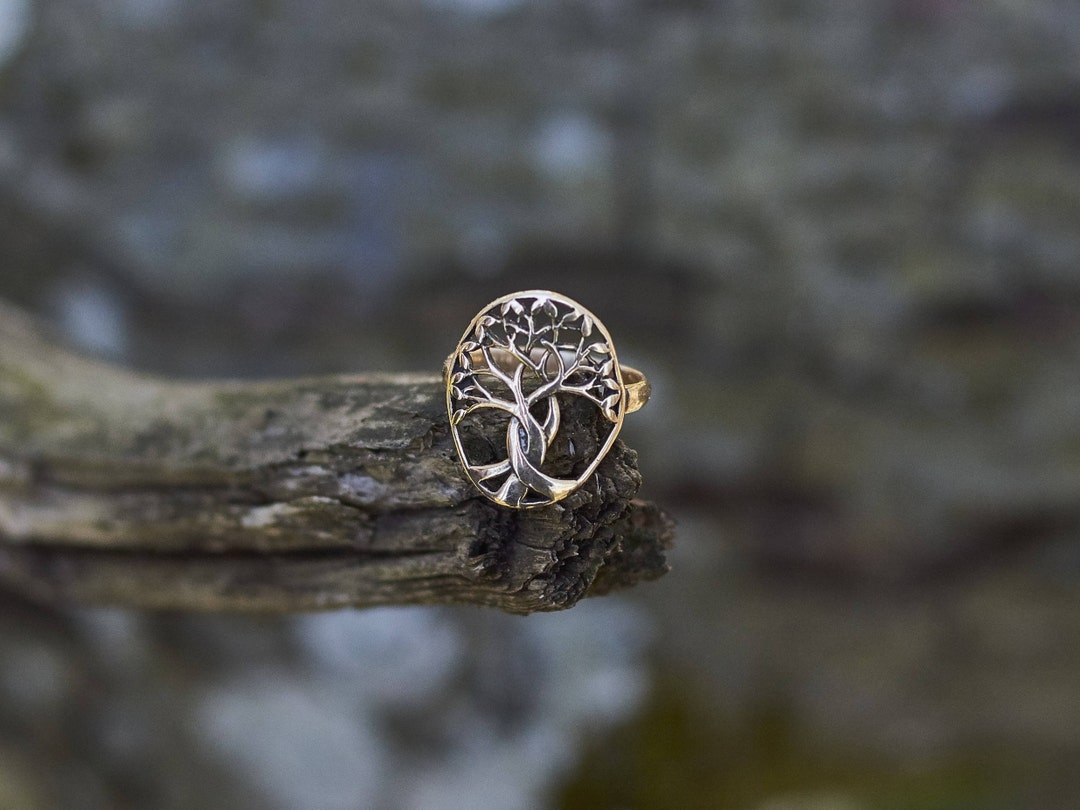 Tree of Life Ring - Etsy