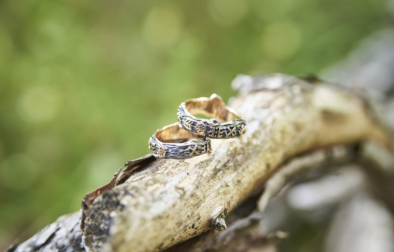 Handmade Baltic Sign Ring: Sterling Silver Pagan Band - Etsy
