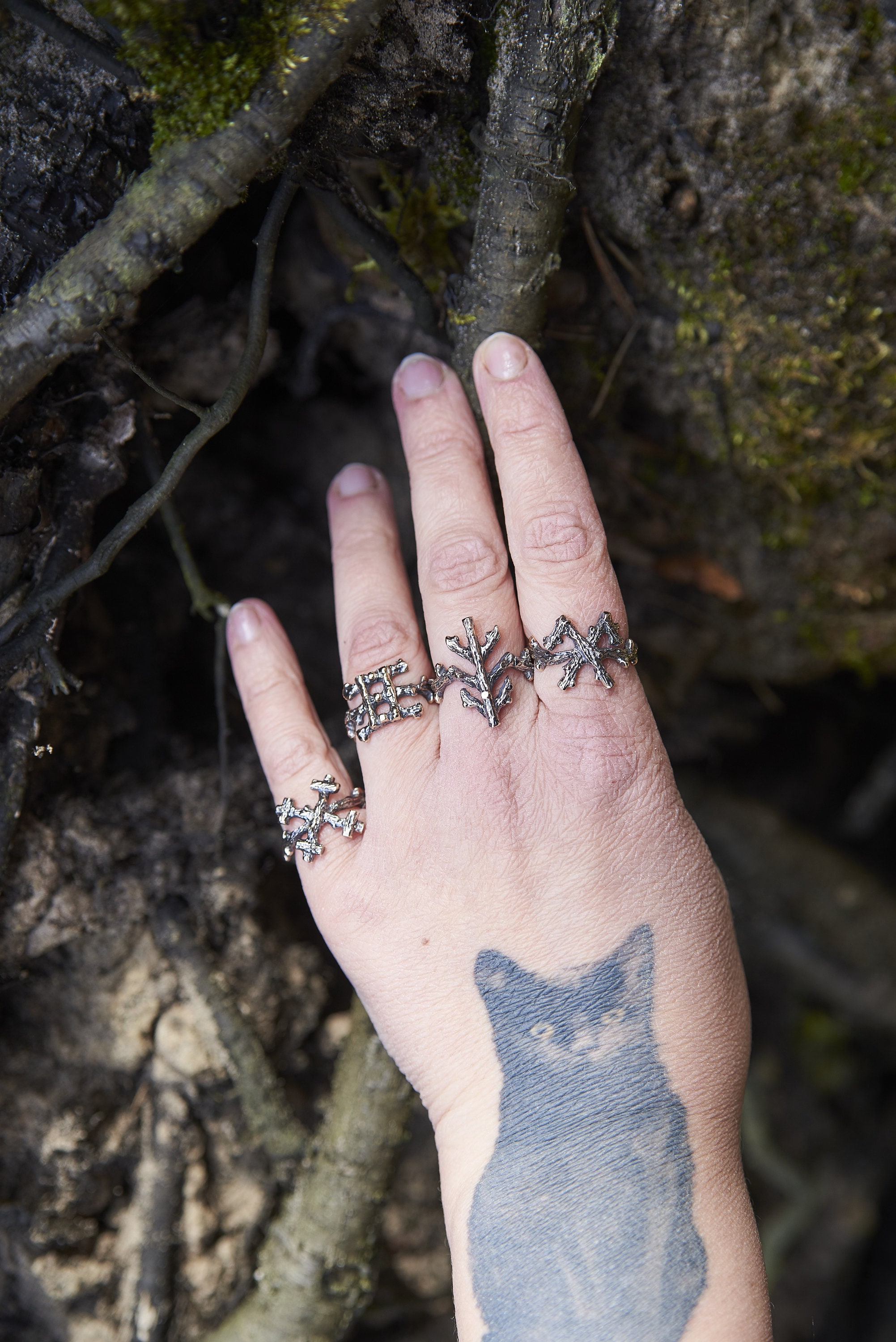 Latvian Ancient Sign Mara Cross Ring Latvian Jewelry | Etsy