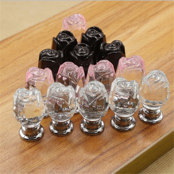 Flower Drawer Knob - Etsy
