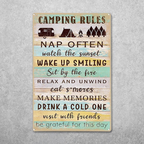 Bar Rules Sign - Etsy