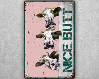 Funny Cow Sign - Etsy