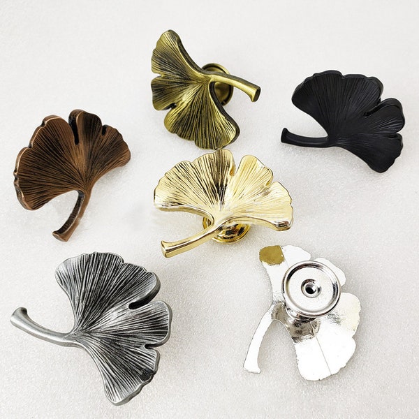Leaf Knobs - Etsy