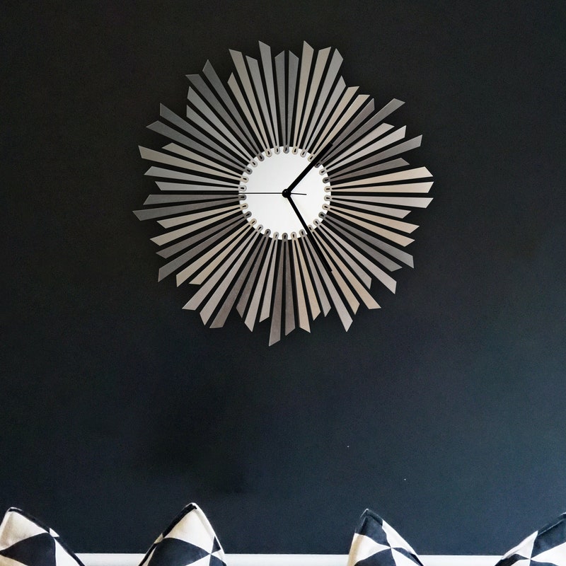 Contemporary Clocks - Etsy